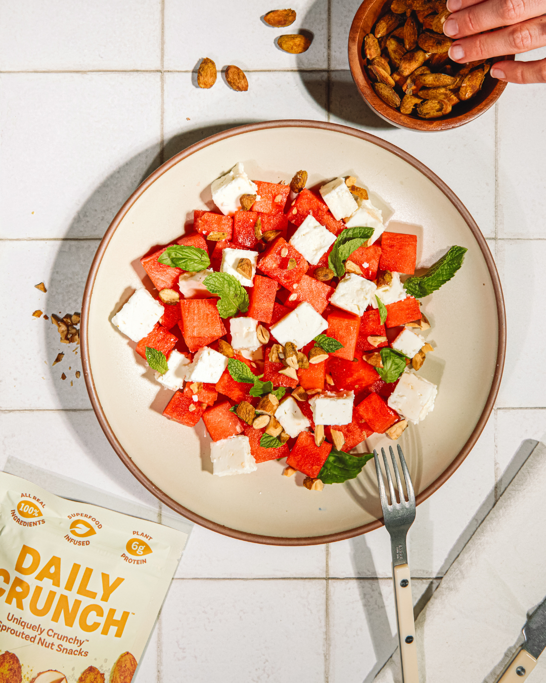 Watermelon Salad - Daily Crunch