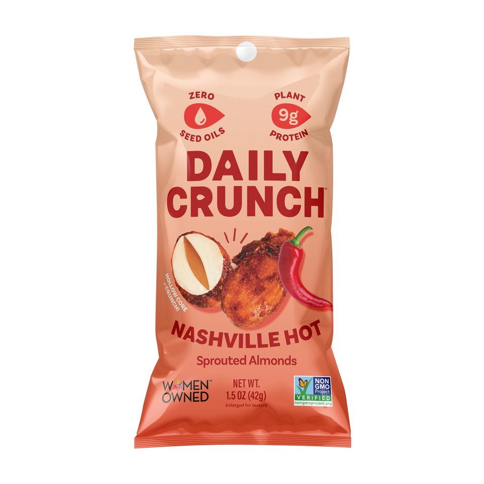 Daily Crunch MINI NASHVILLE HOT (12 Bags) - Daily Crunch