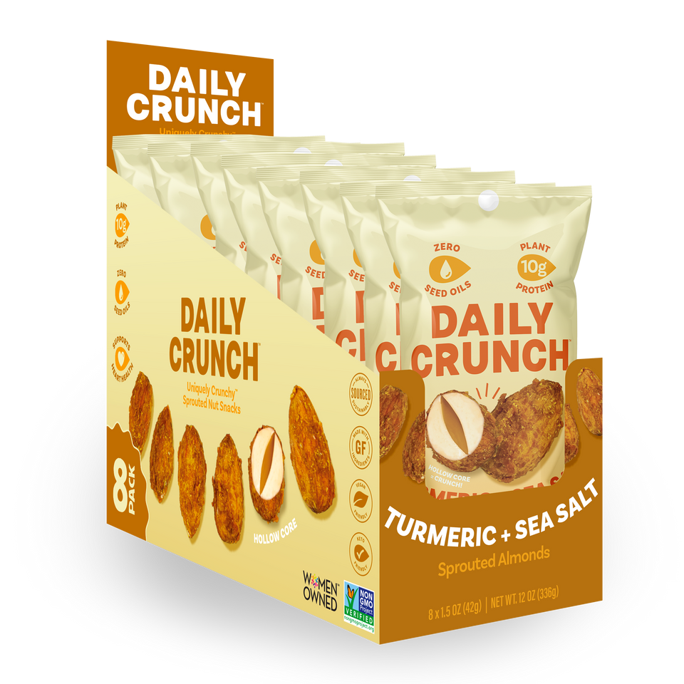 Daily Crunch MINI GOLDEN GOODNESS (12 Bags) - Daily Crunch